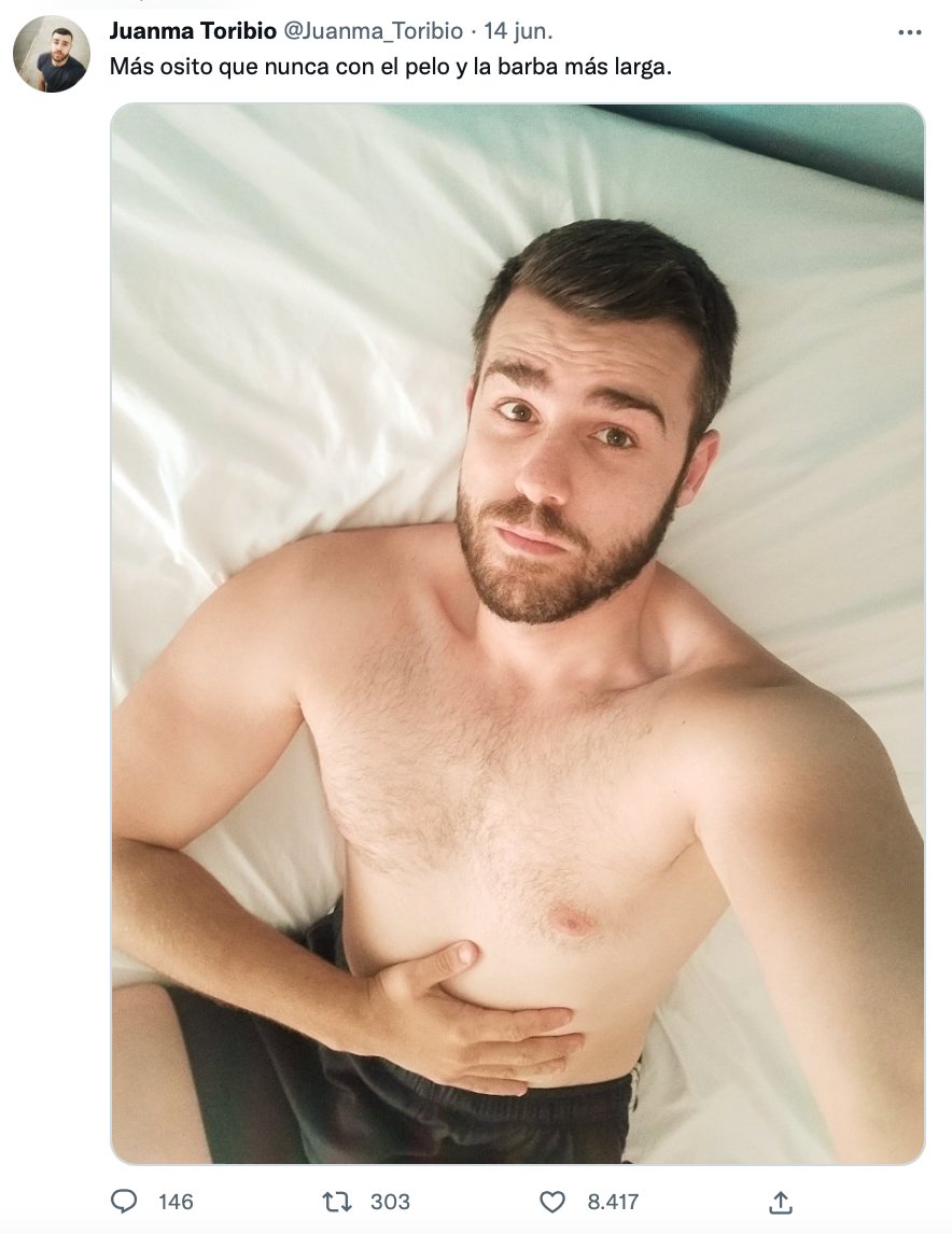 Sor Tremenduca on Twitter: "¡Un milagro Divino! Juanma Toribio, quien es incapaz de hacerse una ...