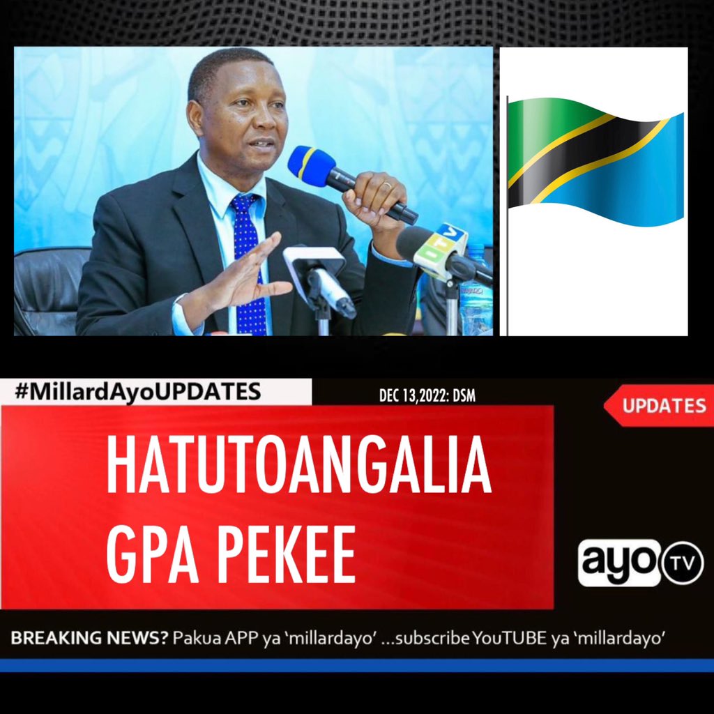 millardayo on Twitter: "Waziri wa Elimu,Sayansi na Teknolojia Prof.Adolf Mkenda amesema Serikali ...