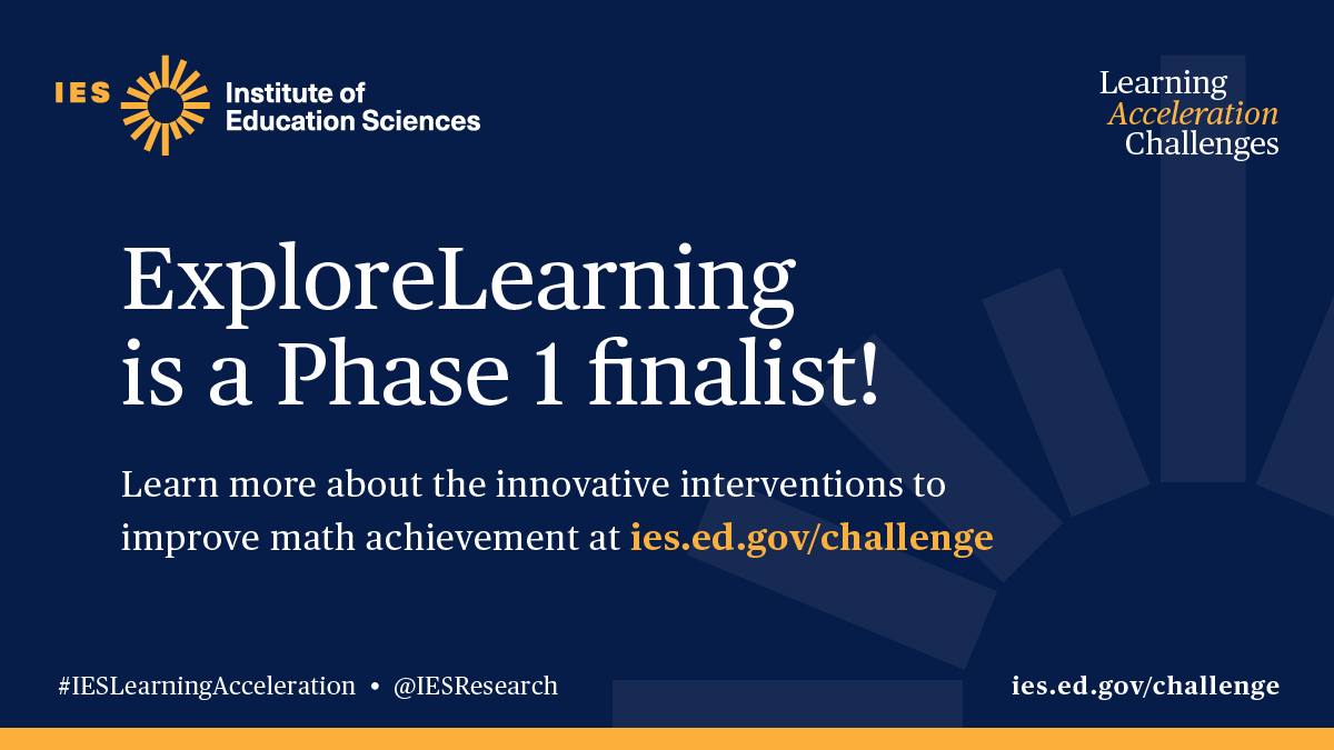 ExploreLearning on Twitter: "We’re proud to announce that our products ExploreLearning Reflex ...