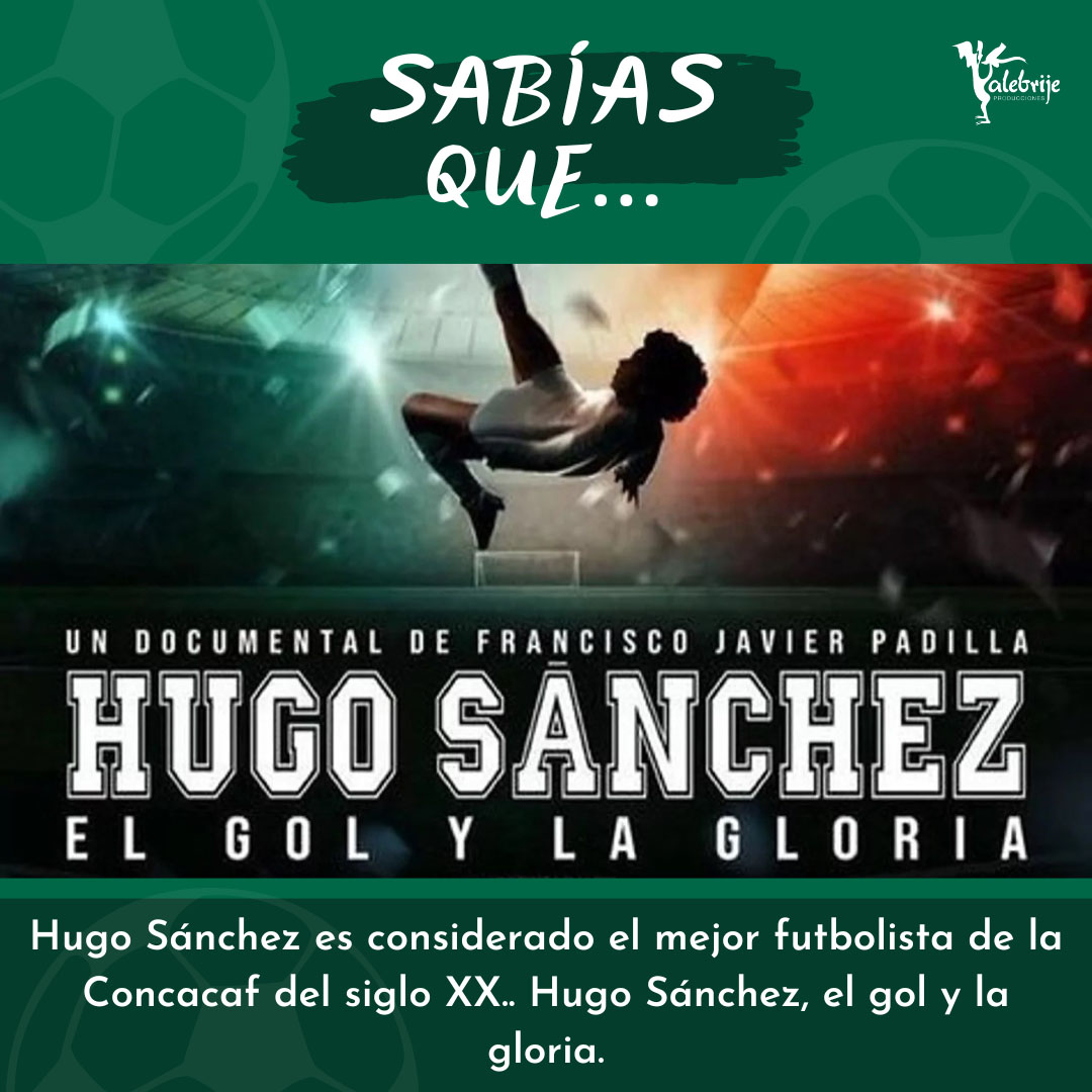Alebrije Producciones on Twitter: "¿Y ustedes ya vieron el documental Hugo Sánchez el gol y la ...