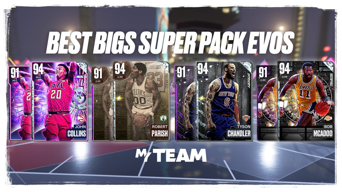 NBA 2K MyTEAM on Twitter: "Dominate with the Best Bigs in MyTEAM 💪 This Super Pack also includes ...