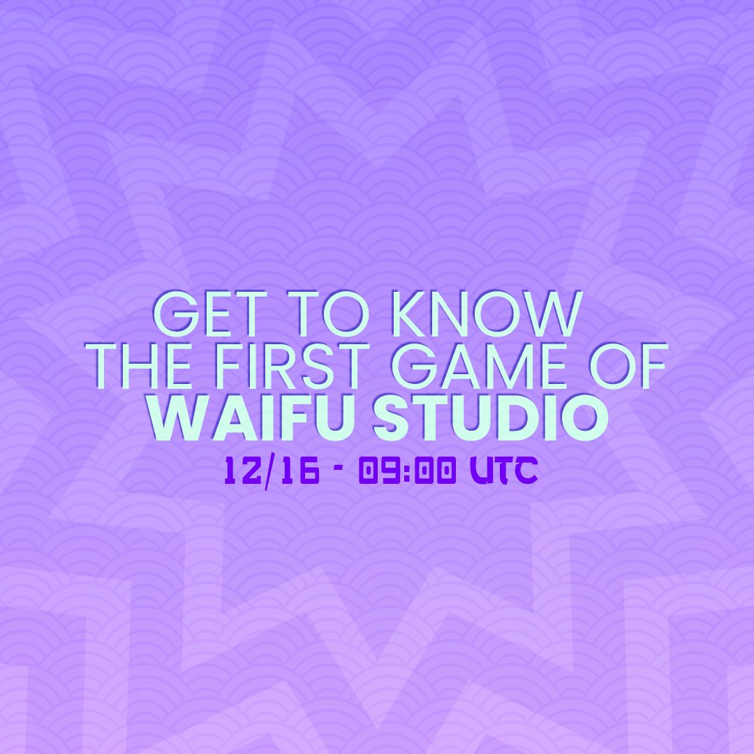 Waifu Studio on Twitter: "In 3 days we are going to announce the first game of Waifu Studio 🥳 ...