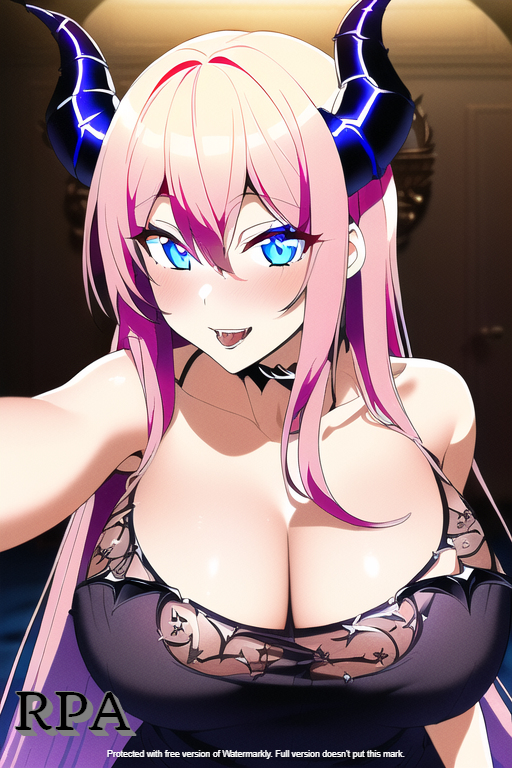 Rikutarou Prime on Twitter: "Succubus Wife #NovelAI #NovelAIDiffusion #VOCALOID #巡音ルカ #Succubus ...