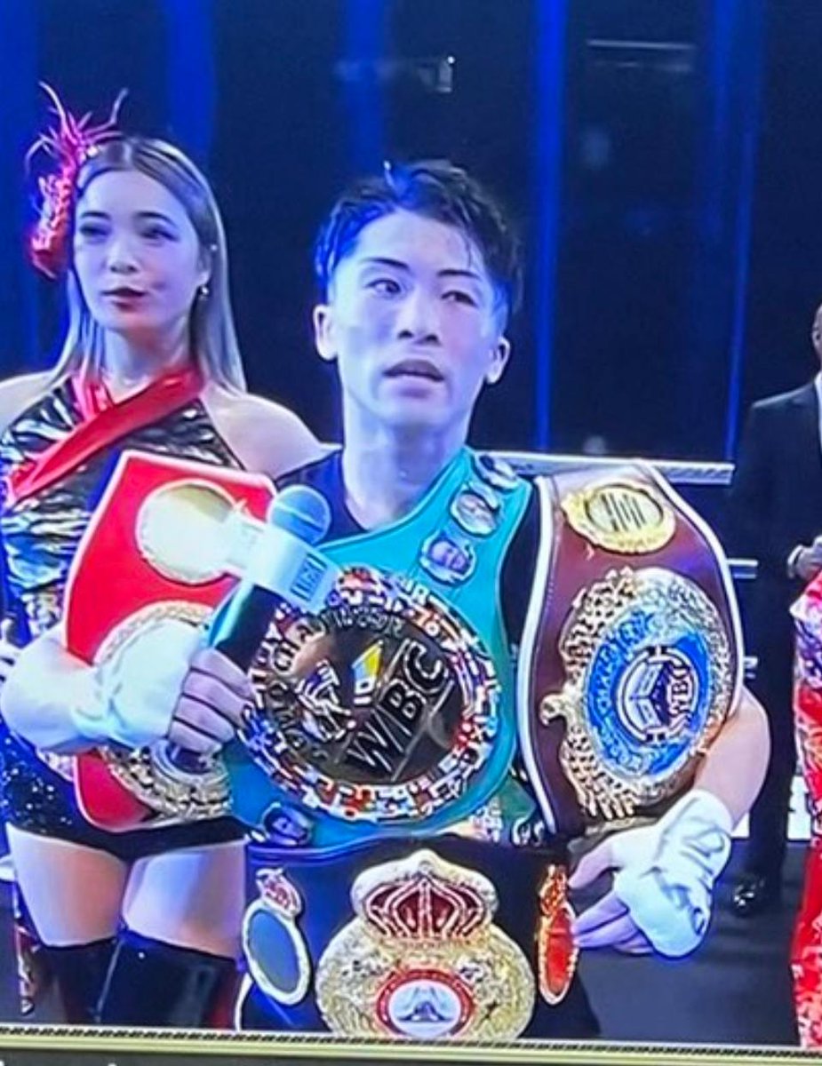 WBO on Twitter: "Congrats to the first ever Undisputed WBO Bantamweight Champion Naoya Inoue. # ...
