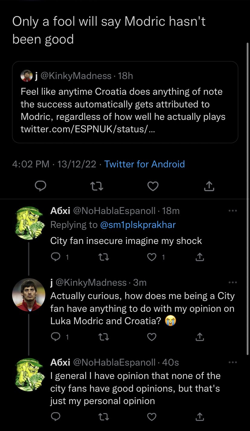 j on Twitter: "Average football twitter interaction https://t.co/m2m2FhY6Wz" / Twitter