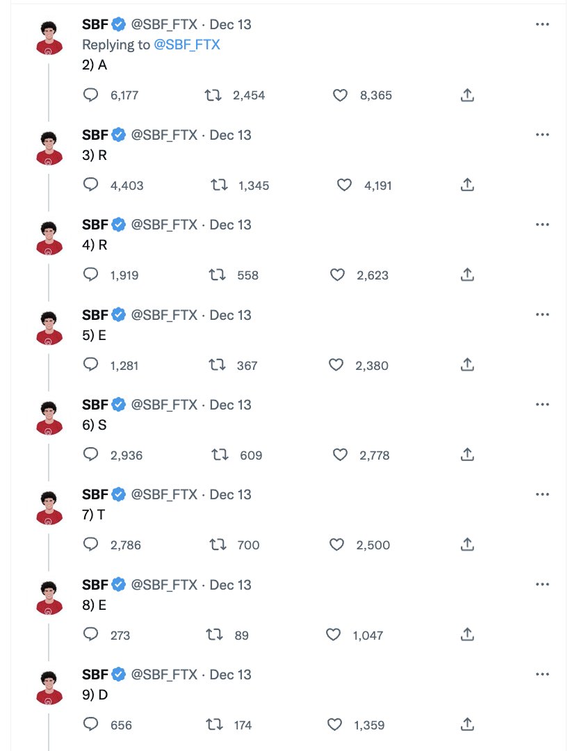 Stonks.com on Twitter: "Whoa, can anyone else help us make sense of this cryptic thread from SBF?"
