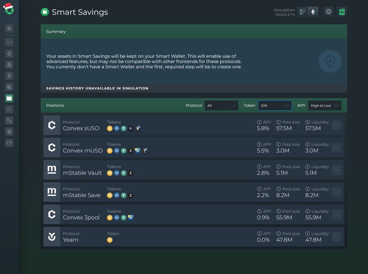 DeFi Saver on Twitter: "🏦If you're potentially looking to earn yield on your newly borrowed $DAI ...