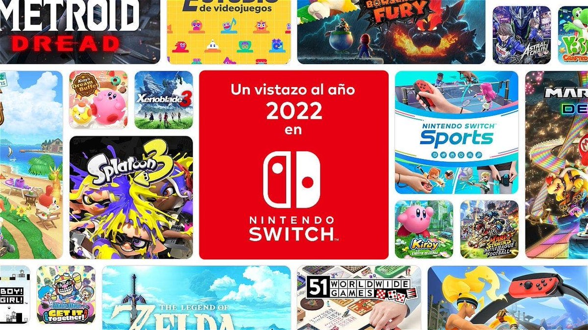 Nintenderos on Twitter: "Nintendo comparte el repaso anual personal de Switch 2022 para ...
