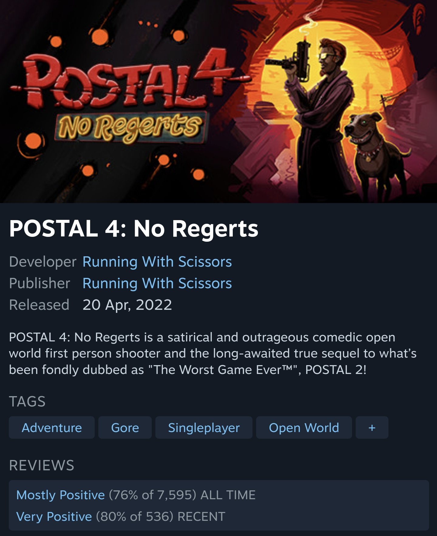 Mischief on Twitter: "@PMS_Jordan Why tf is Postal 4 reviewed so poorly on metacritic lmao ...