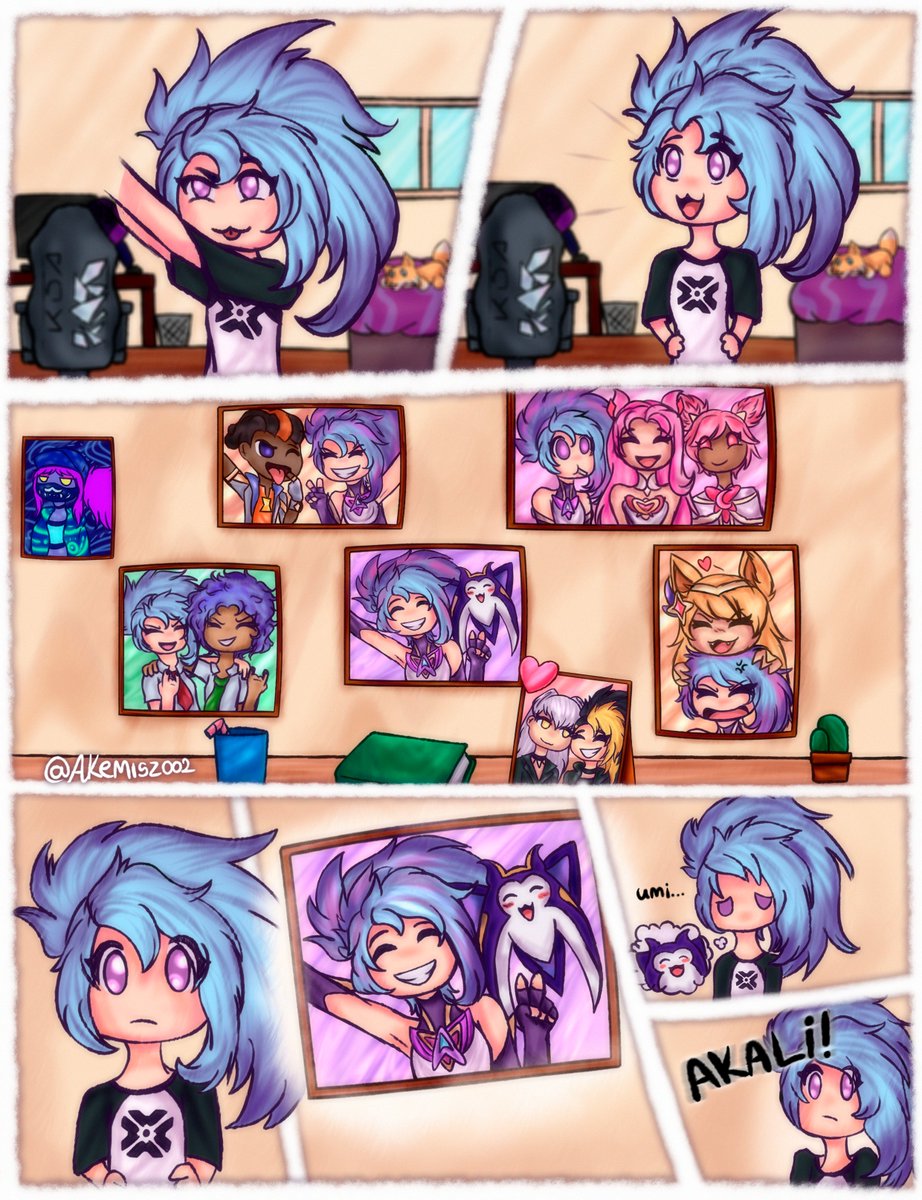 Jang, Evelynn's little shorts on Twitter: "RT @Akemisz002: Akali returned home KDA after filming ...