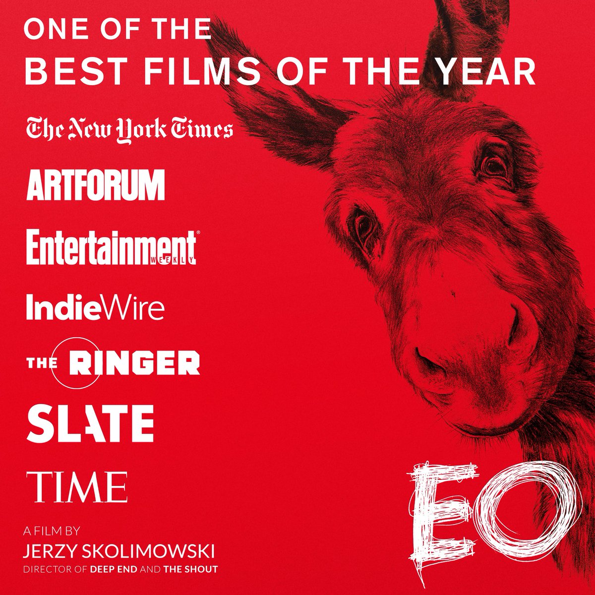 Janus Films on Twitter: "EO is one of the year's best films. Now playing in select cities. Buy ...