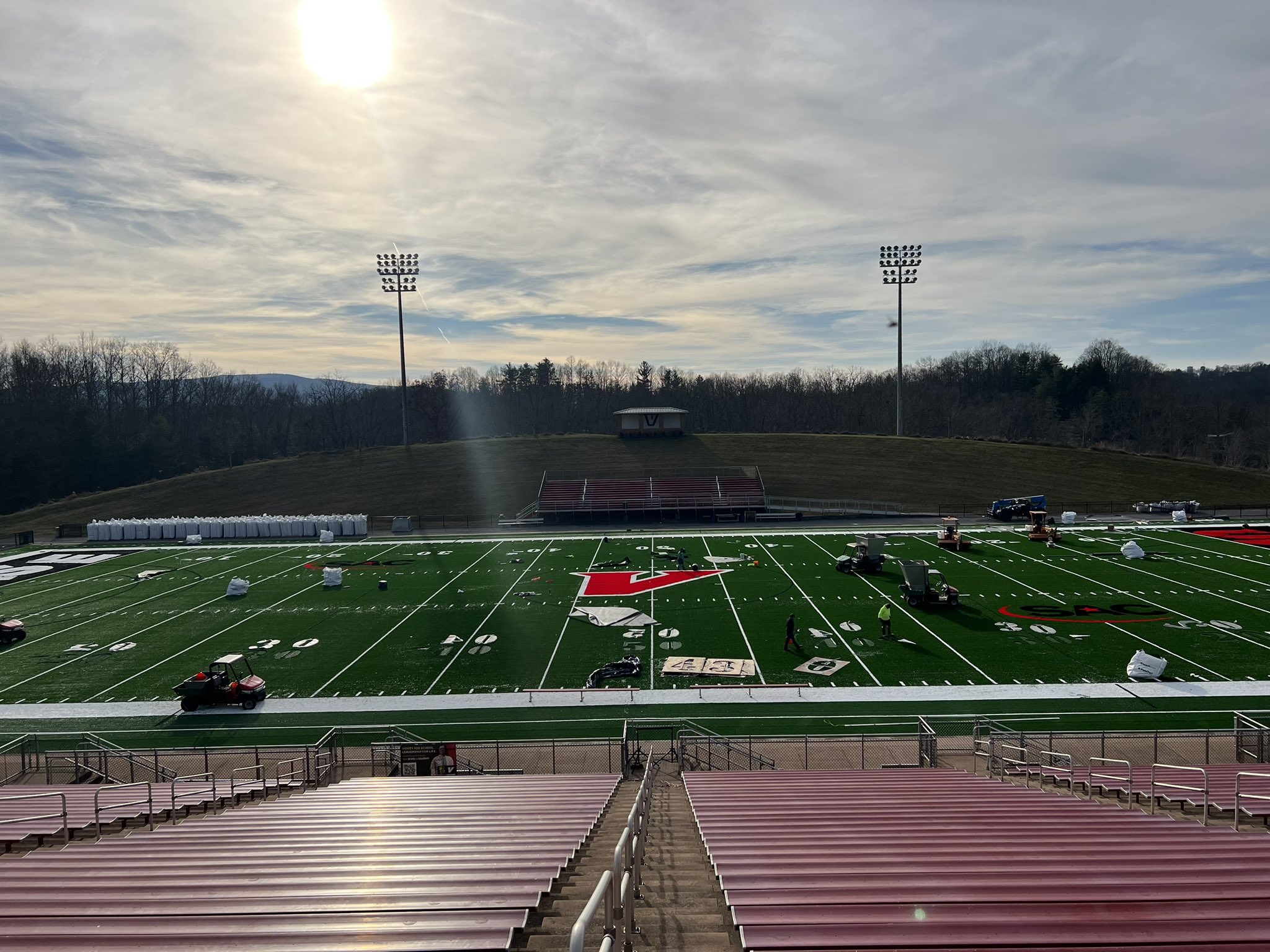 University Of Virginia Football Stadium WVSU Athletics Begins Work On
