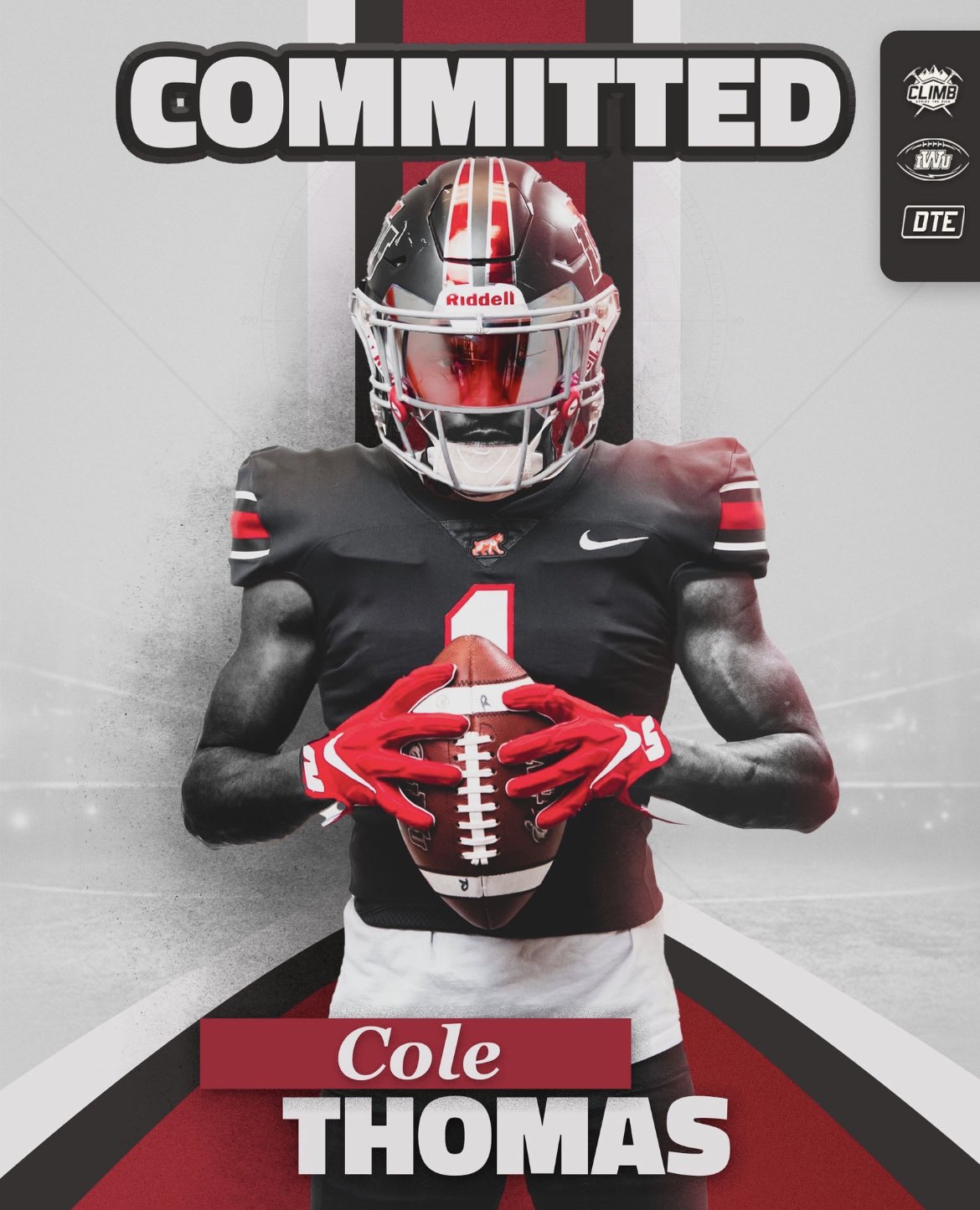 Cole Thomas on Twitter: "Very blessed to announce that I will be continuing my athletic ...