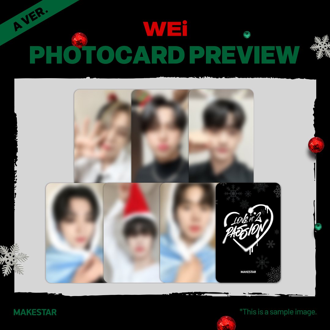 MAKESTAR on Twitter: "#위아이(#WEi) [Love Pt.2 : Passion] Early Christmas Meet&Call Event ⏰마감 6시간 전 ...