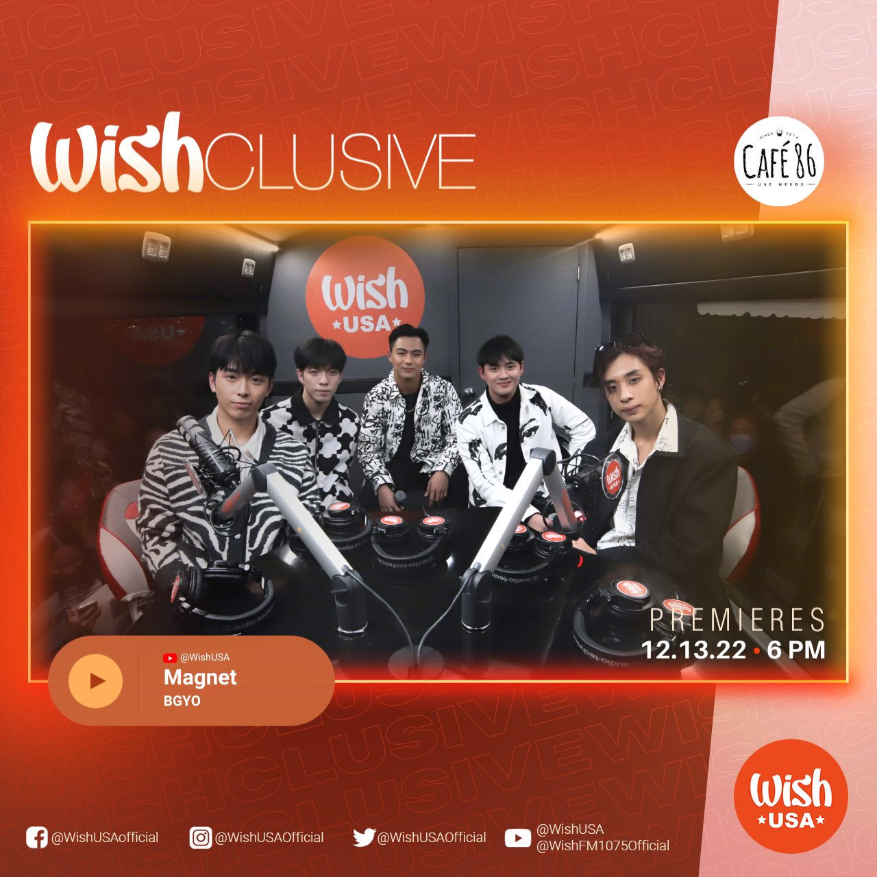 Wish USA on Twitter: "Don't miss out on P-pop group BGYO on Wish USA! Their Wishclusive "Magnet ...