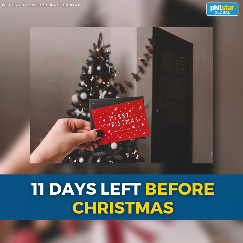 Philstar.com on Twitter: "‘HIMIG NG PASKO'Y UMIIRAL🎶’ 11 days left before Christmas!"