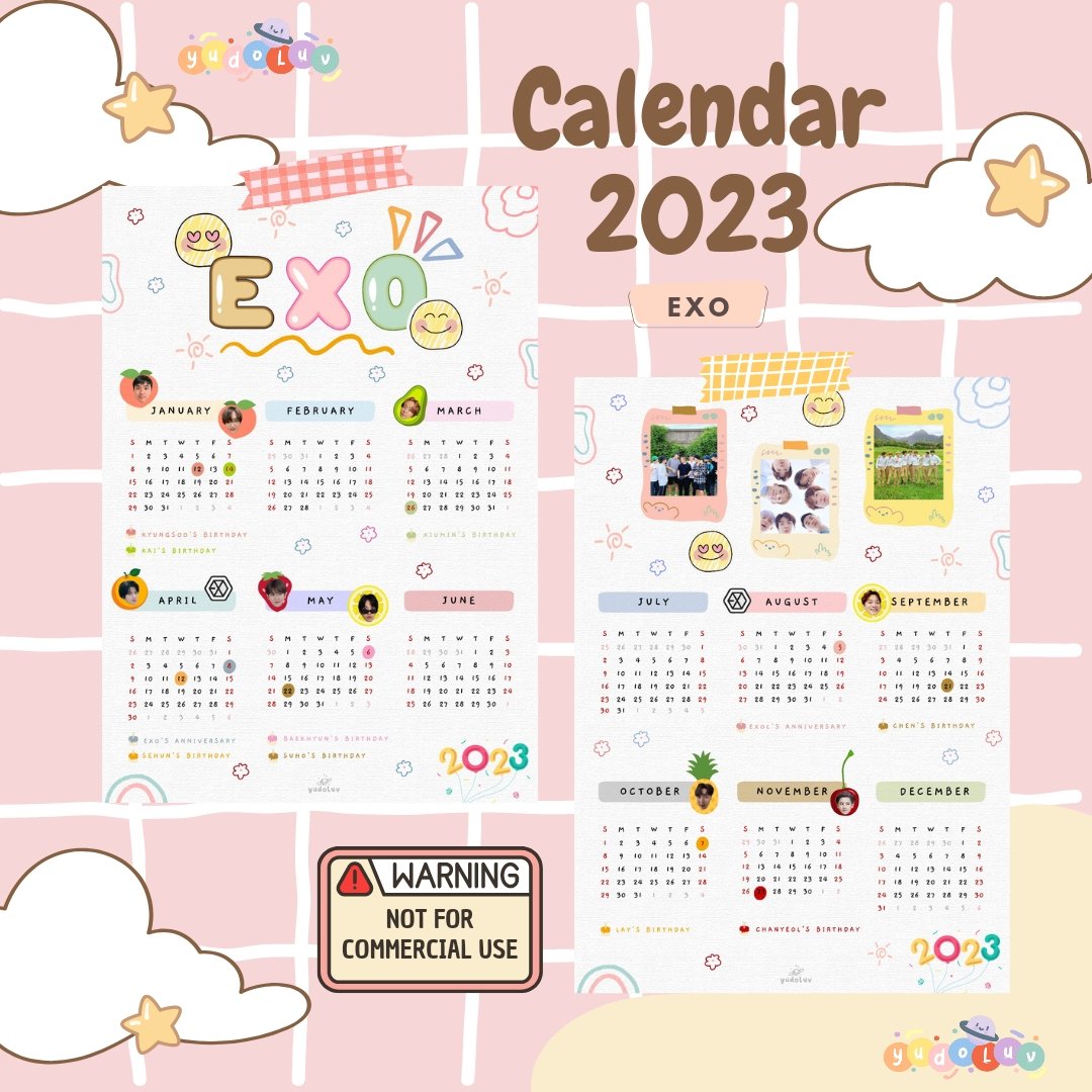 Exo 2022 Calendar