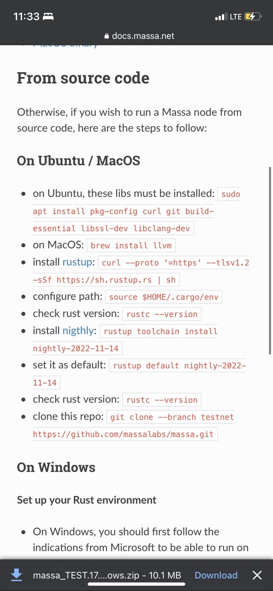 A Simplified Thread 🧵 on @MassaLabs And a guide on its ongoing Testnet ...