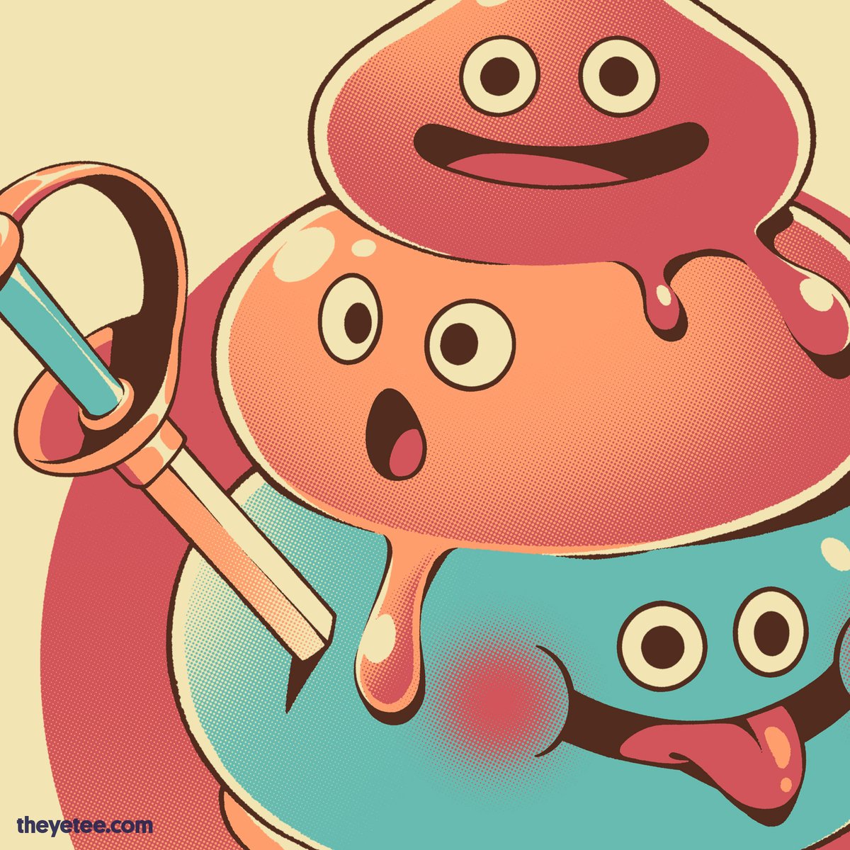 「You slime, we slime, we all slime... #sn」|The Yetee 🌈のイラスト