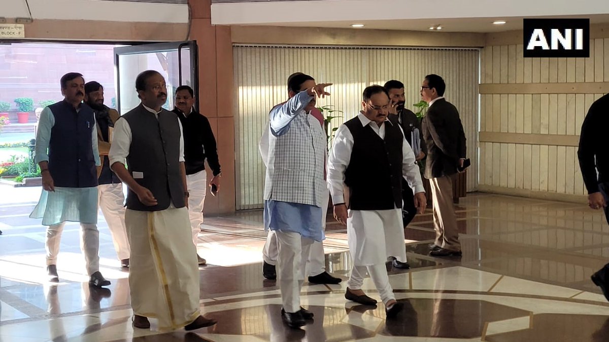 ANI on Twitter: "Delhi | Prime Minister Narendra Modi, Union Home Minister Amit Shah, National ...