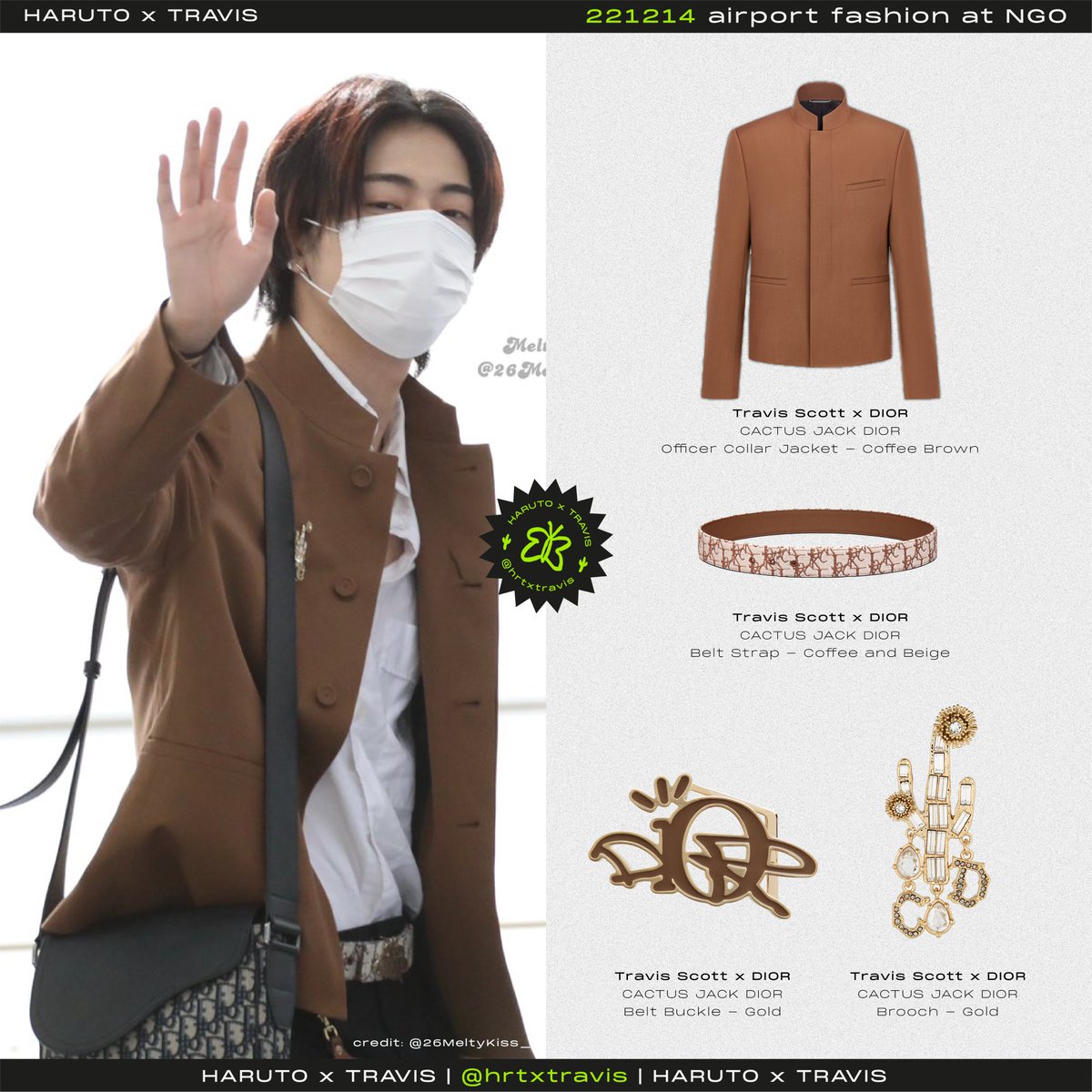 on Twitter: "RT @hrtxtravis: #HARUTO x Travis Scott 📅: airport fashion at NGO (221214) 🌵 Travis ...