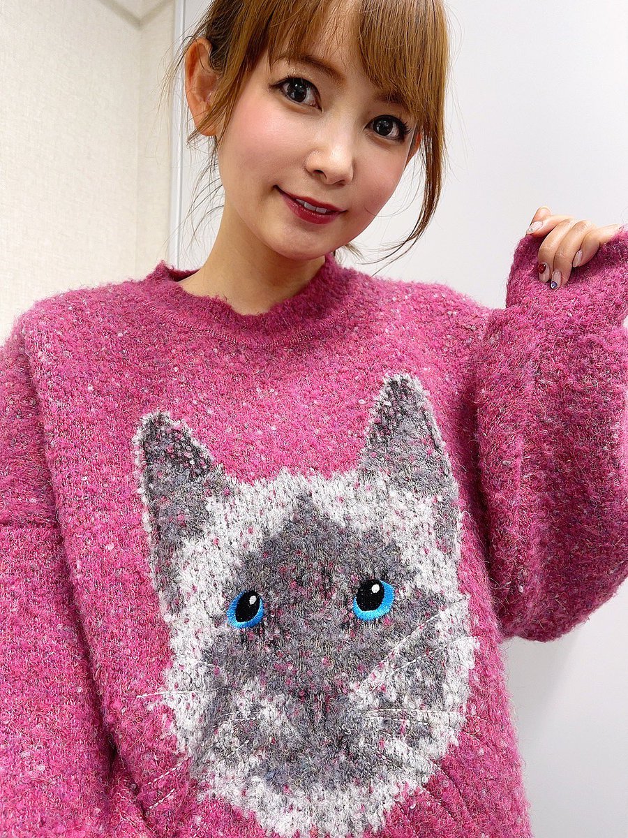20周年の中川翔子🐈‍⬛🍉🍫 on Twitter: "mmts CATFACEニット https://beams.co.jp/item/mmts/tops/16150018438/…"