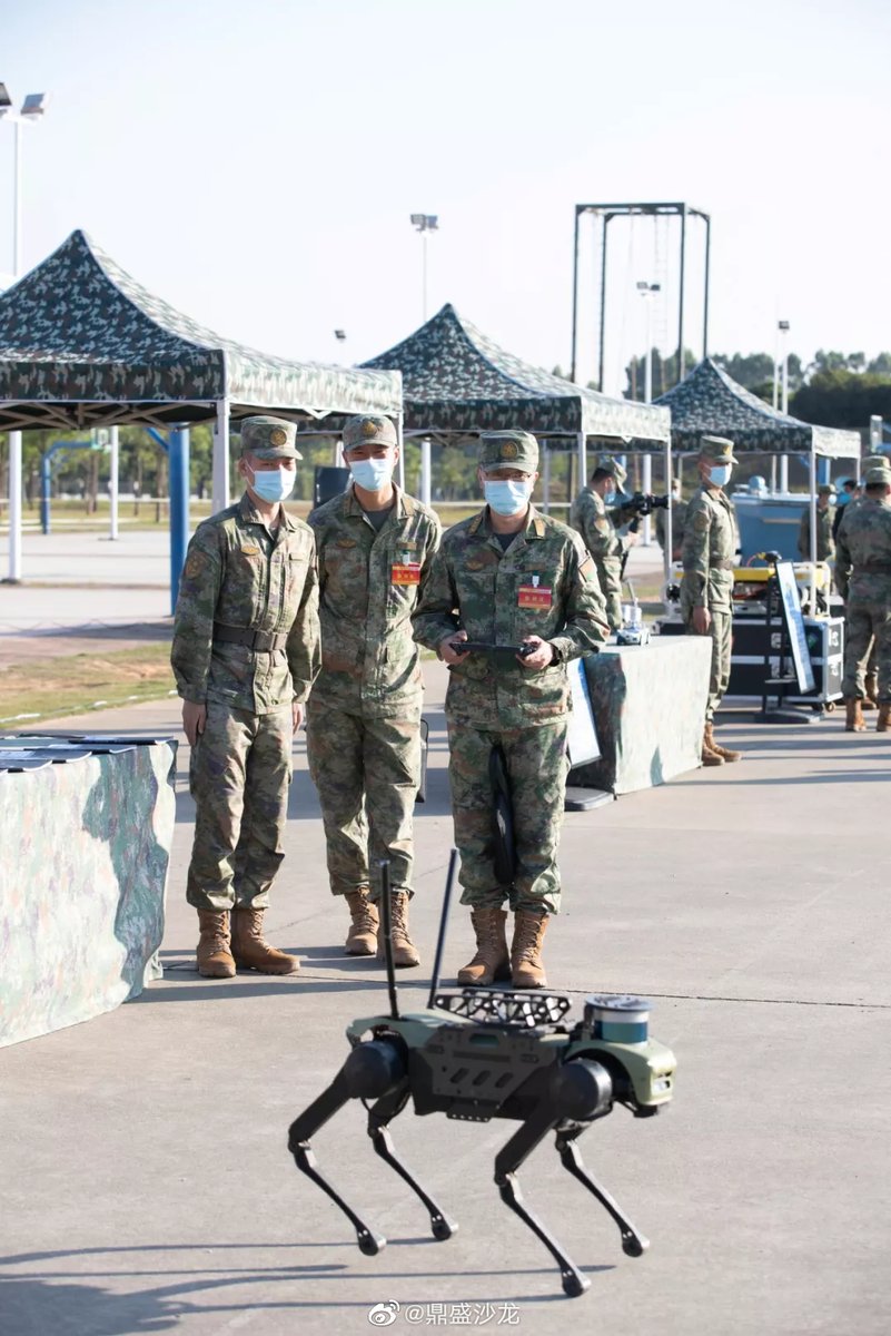 China's 74th Group Army is conducting tests on various autonomous ...