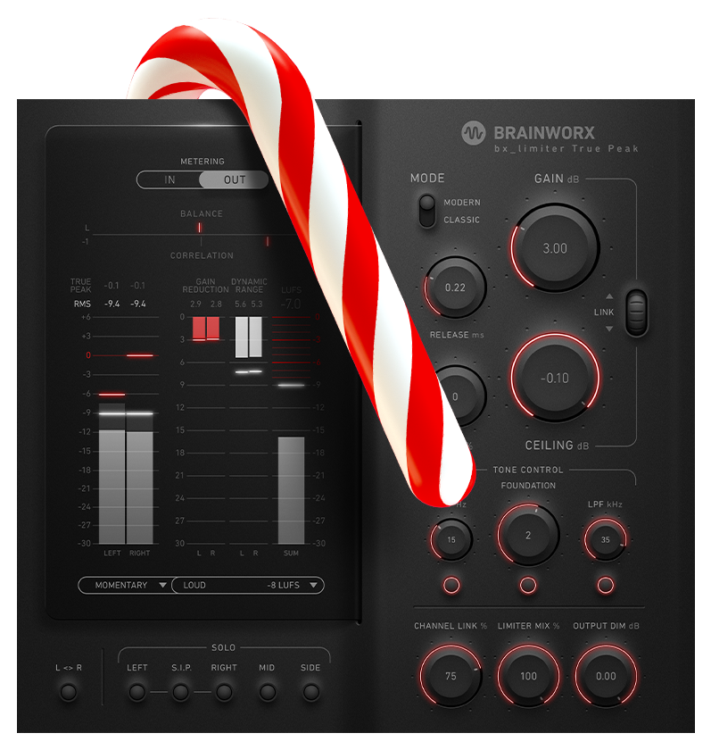 PLUGIN DEALS 🔌 💵 on Twitter: "Brainworx bx_limiter True Peak - $29.99 👍 XMAS22-LTP Code expires ...