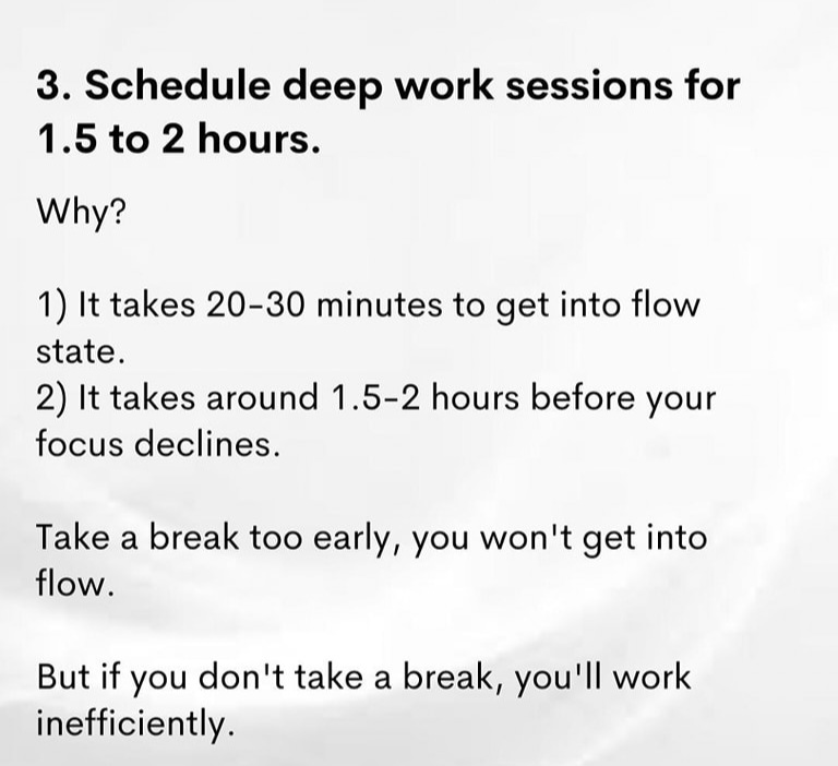 8 Strategies on how to finish work like the top 5%: - Thread from Mind ...