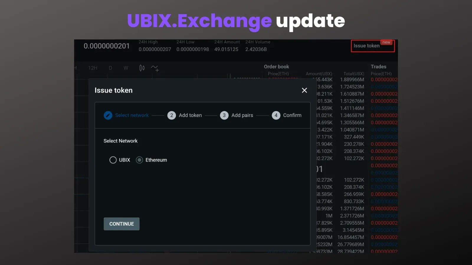 UBIX.Network on Twitter: "Great update, friends!⚡️⚡️⚡️ #UBIX.Exchange introduces listings for ...