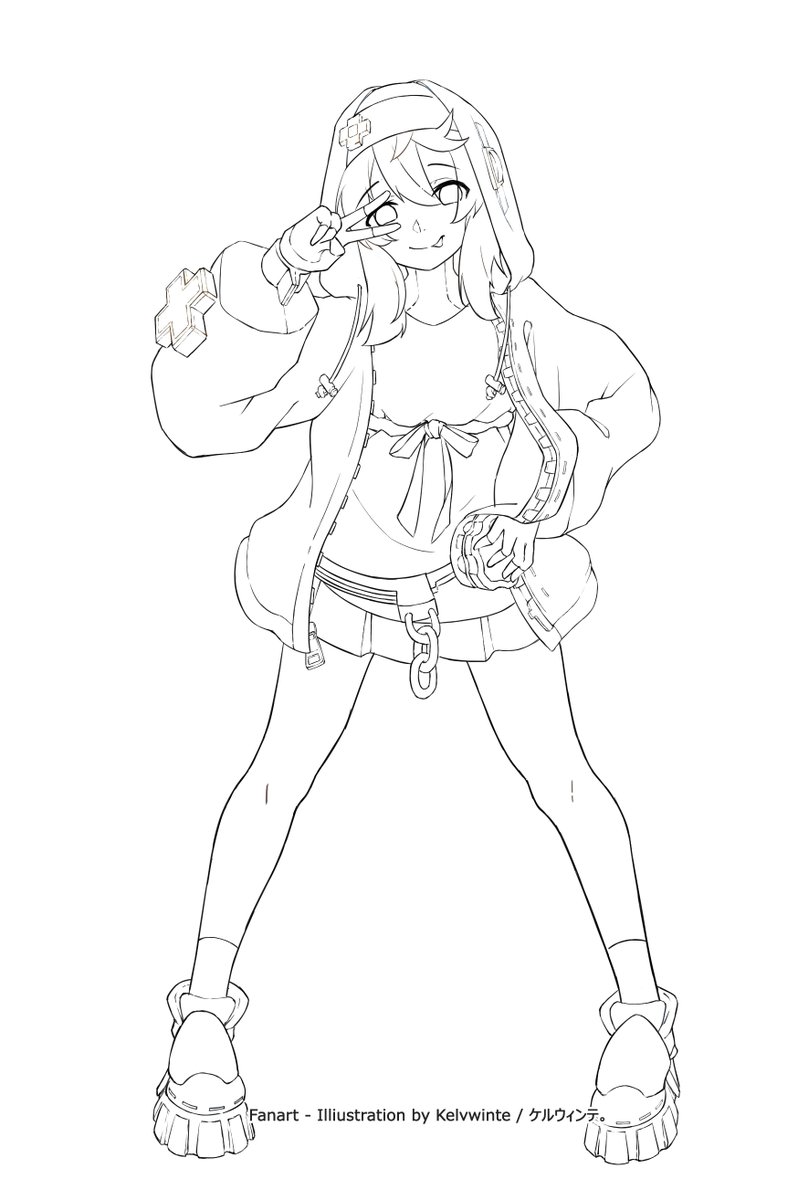 Femboy Archive on Twitter: "RT @kelvwinte: Bridget - Guilty Gear commission sample 2022 # ...