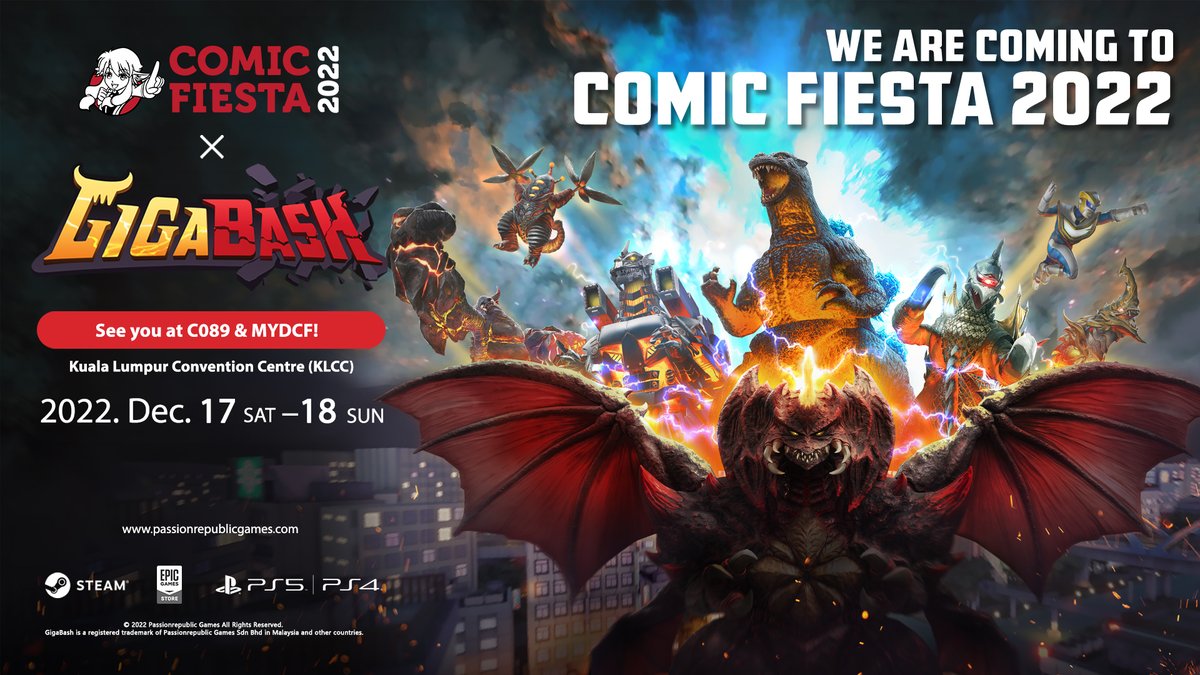 Godzilla 2022 Poster Comic Con