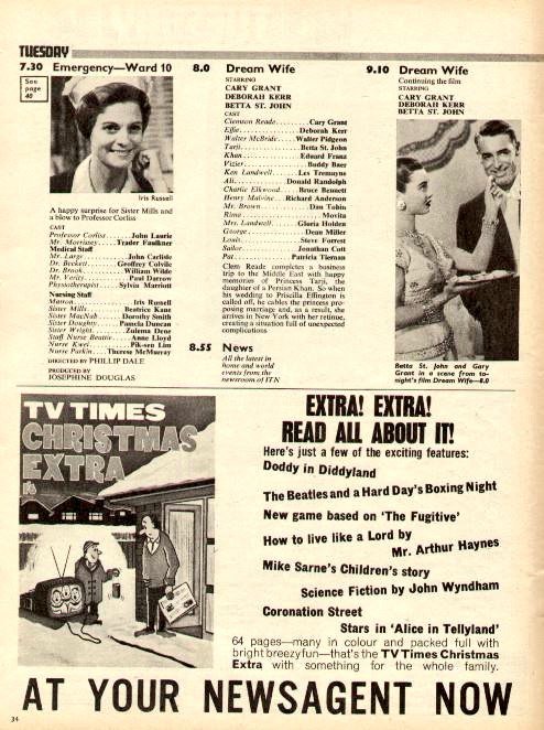 Graeme Wood on Twitter: "TV📺14/12/65 ITV 4.35:The Romper Room 5.0:Five O'Clock Club 5.25:Stage ...