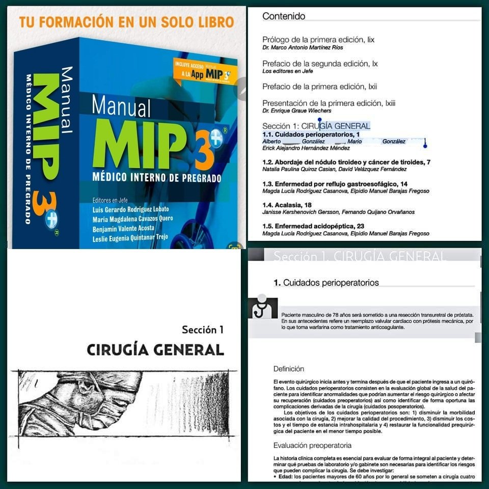 C🧵R🧲J🩸N😷 on Twitter: "Excelente manual (Manual MIP 3) en el que tengo el gusto de participar, en ...