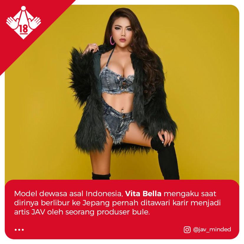 javminded on Twitter: "Vita Bella baru-baru ini mengatakan saat berada di Jepang, dirinya pernah ...