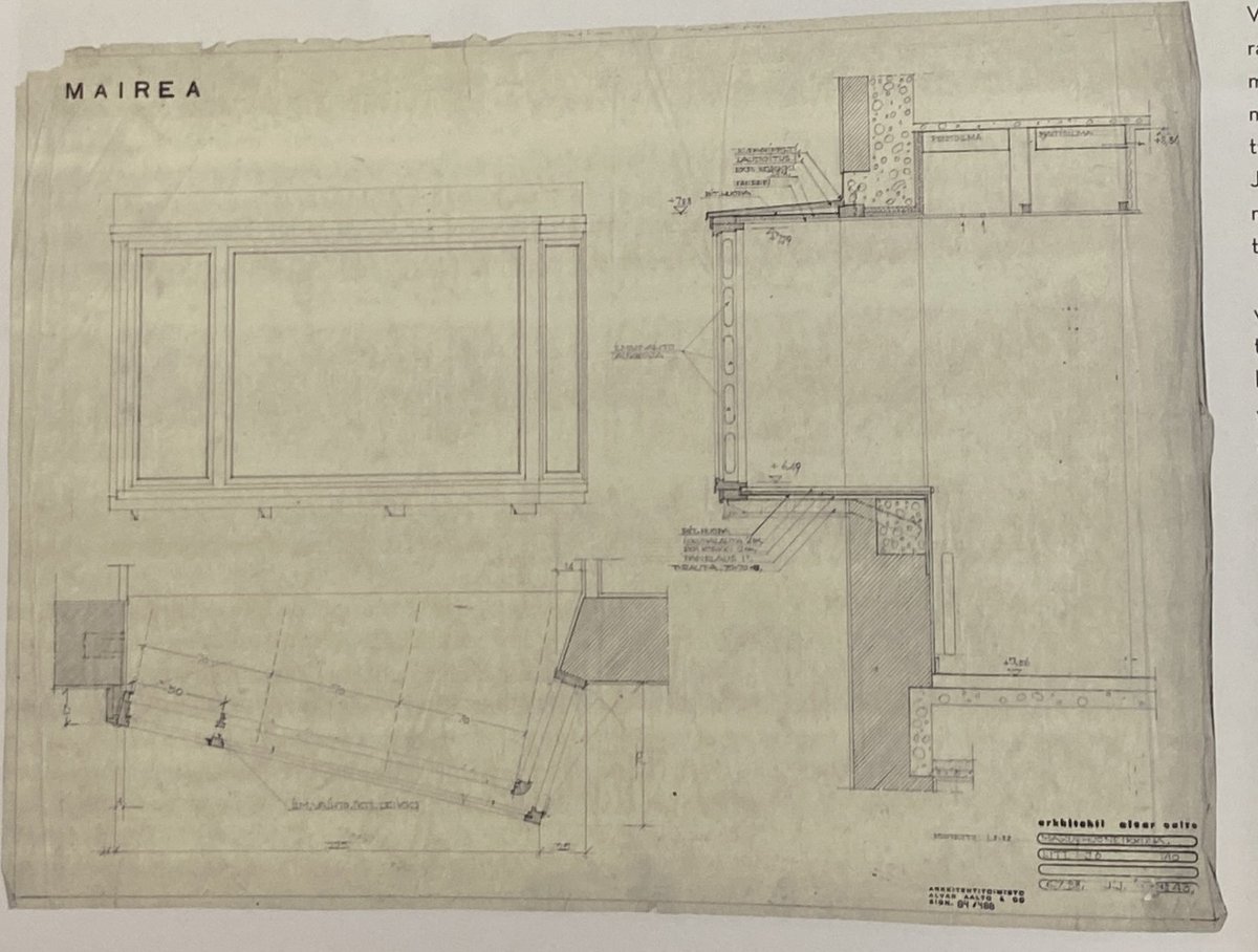 Architext14 on Twitter: "Aalto projected window at villa mairea vs ...