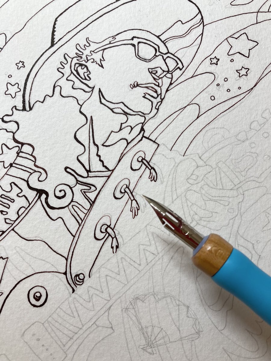 「これをこうして白井良明さん㊗️50周年 」ganpukuの漫画