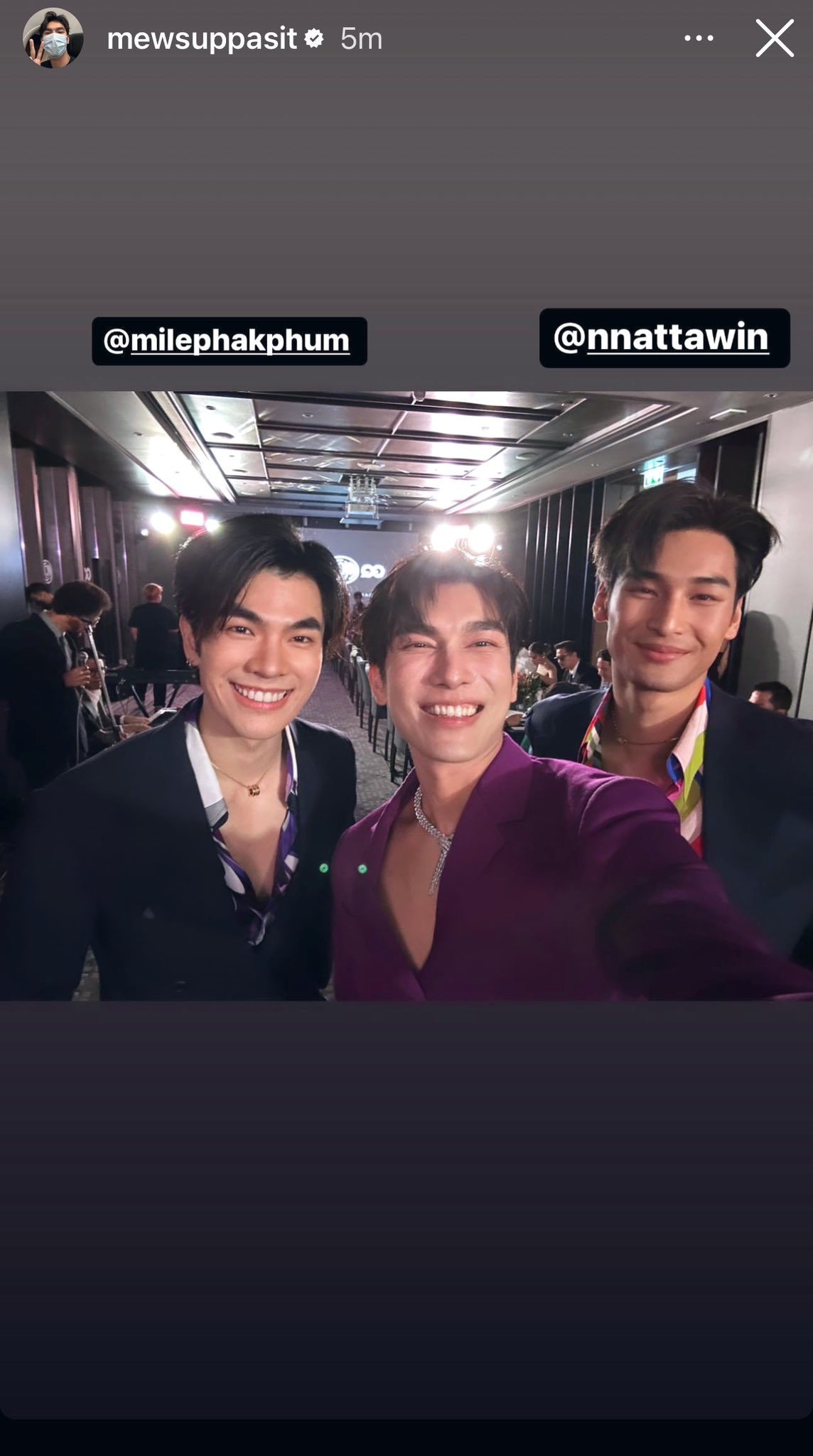 二モイ 𝖭𝗂𝗆𝗈𝗒 on Twitter: "mewsuppasit IGS ‼︎🥰 ️ CONGRATS MEW GQ TOP TRENDER #GQTHAILANDMOTY2022 ...