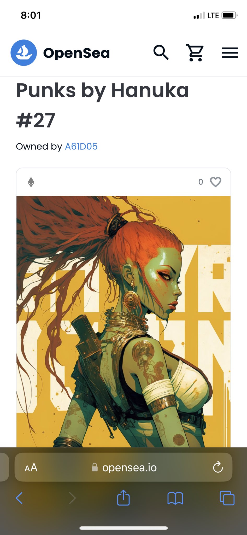 Tomer Hanuka on Twitter: "A perfect shit storm: an AI generated NFT project called Punks by ...