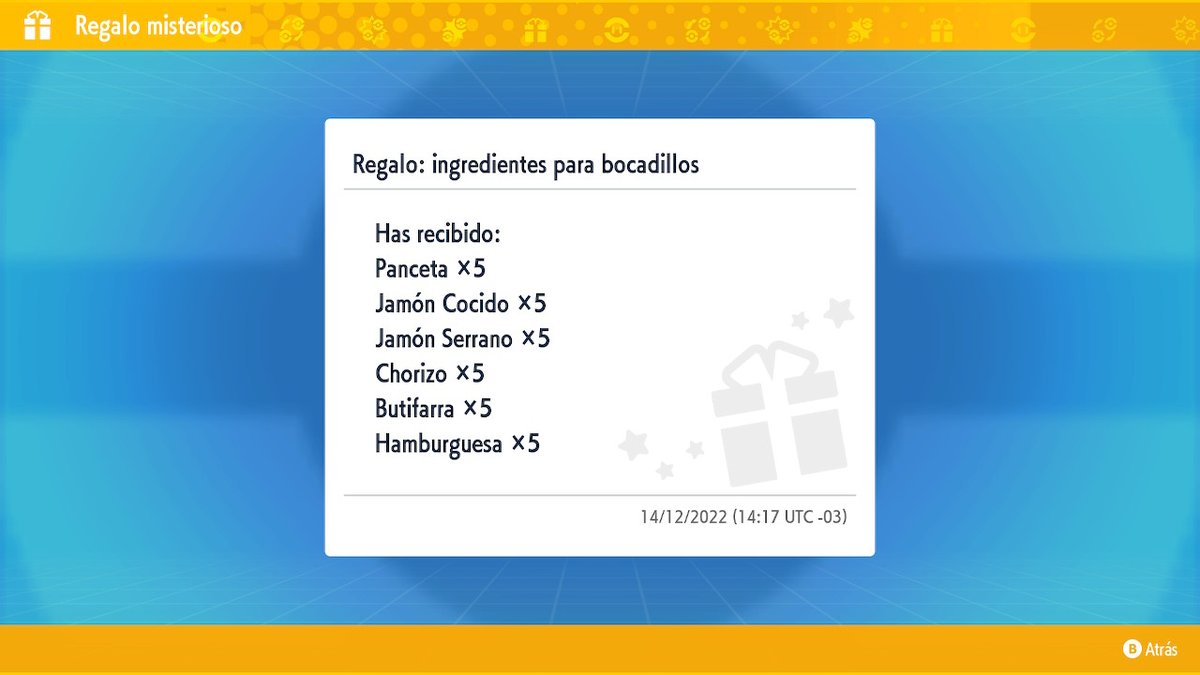 Centro Pokémon on Twitter: "Código de descarga para Regalo Misterioso de #PokemonScarletViolet ...