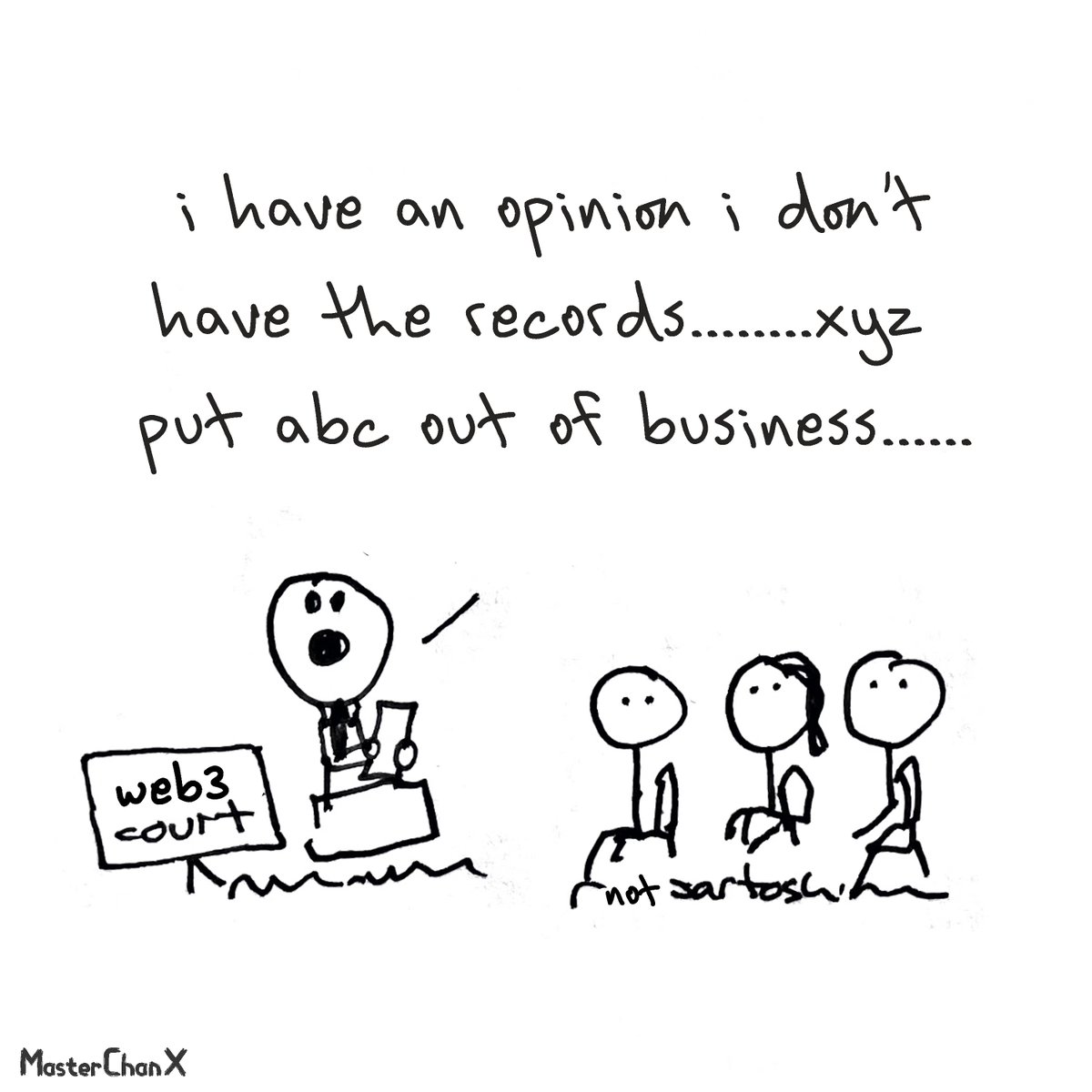 MasterChan.eth⚡ on Twitter: "crypto mfers be like....."