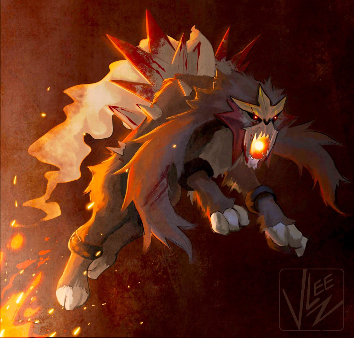 Entei Wallpaper