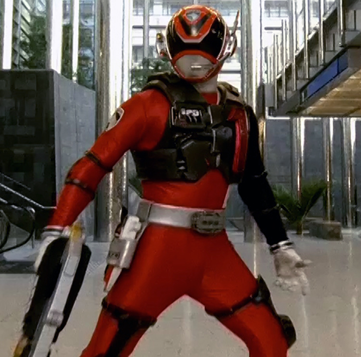 Power Rangers Spd Red Ranger Swat Mode