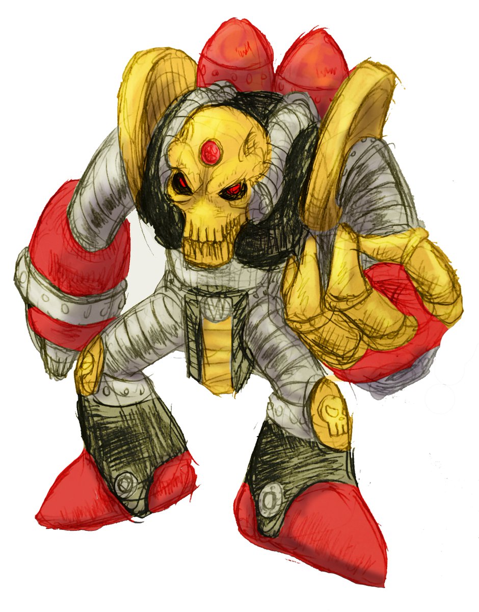 Sigma Posting on Twitter: "RT @OracleObvious: Doc Robot from Mega Man 3 A sketch that I colored ...