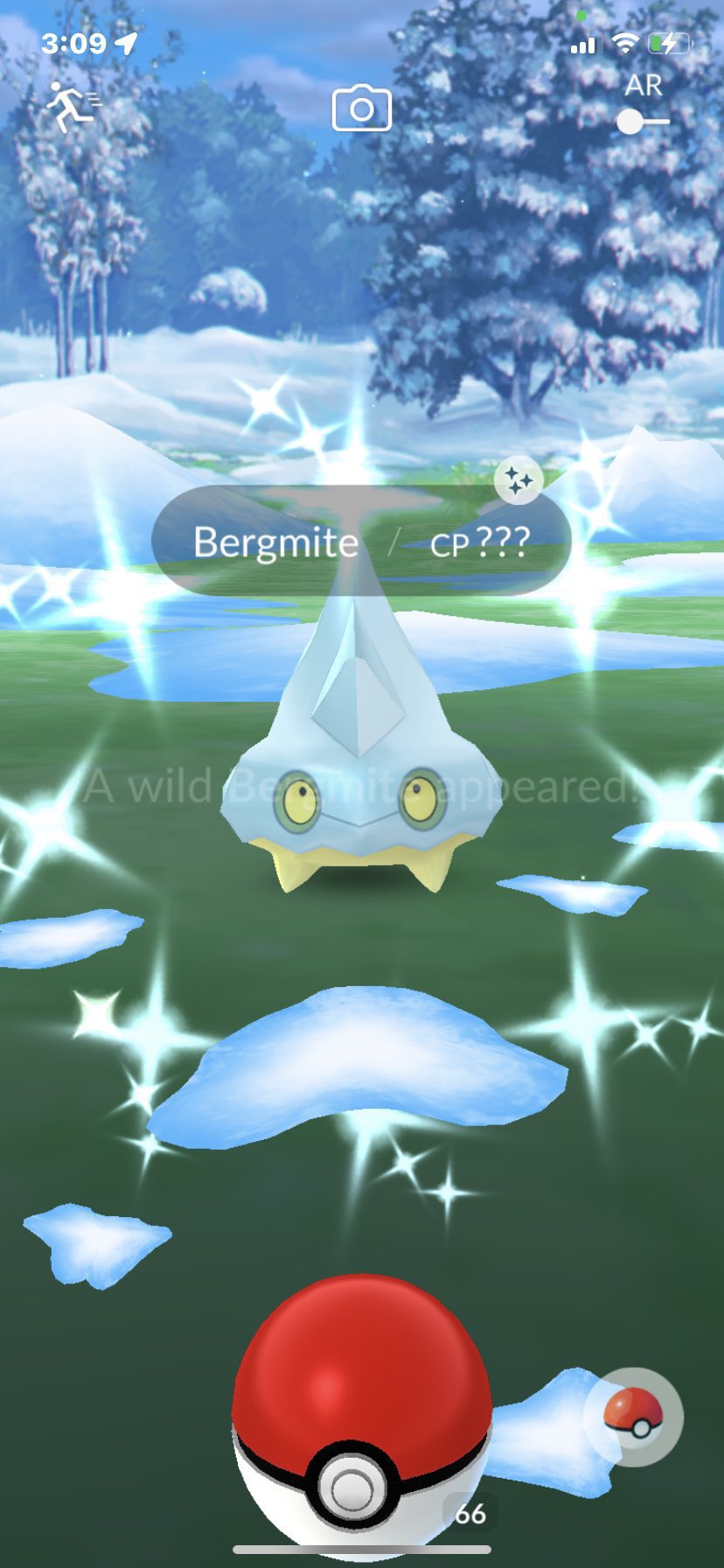Shiny Bergmite