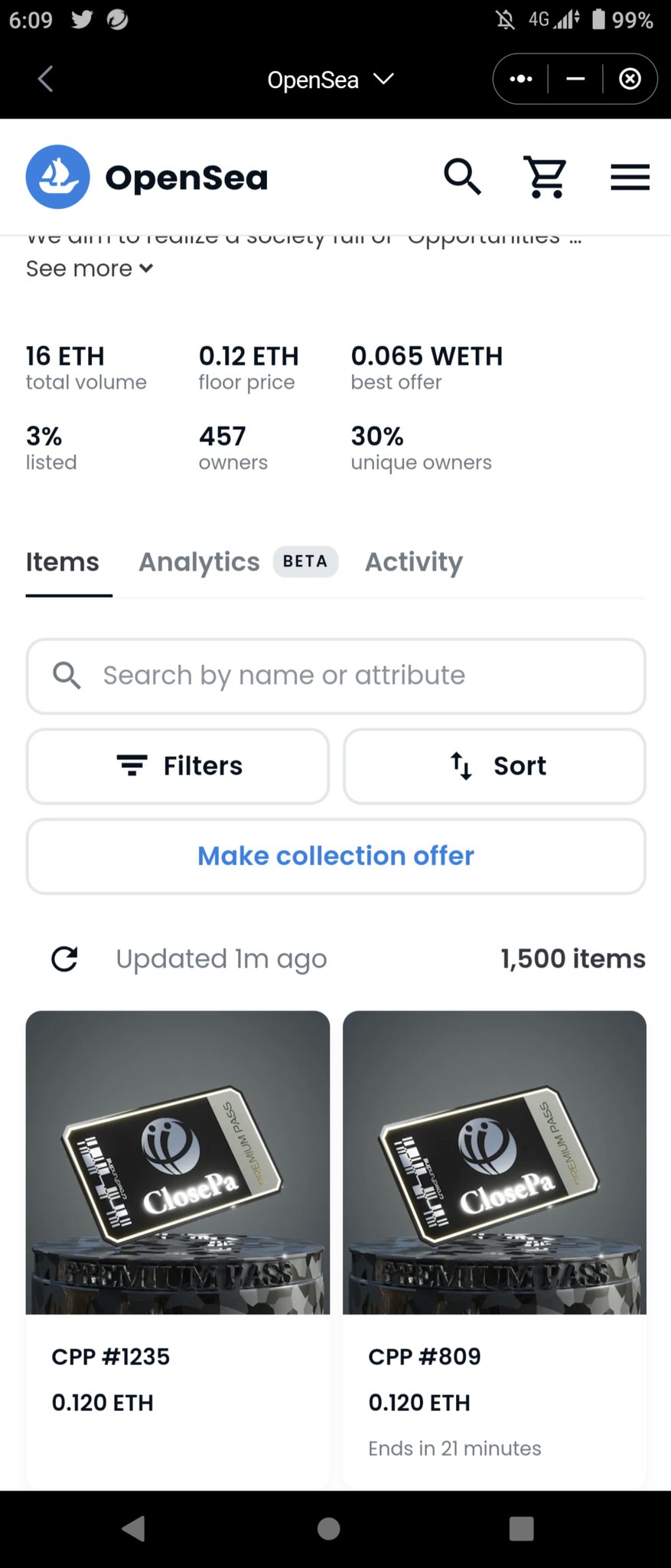 銀狐ちゃん@NFTCollector on Twitter: "#CLOSEPA えwww https://t.co/NhpCLx2qCB" / Twitter