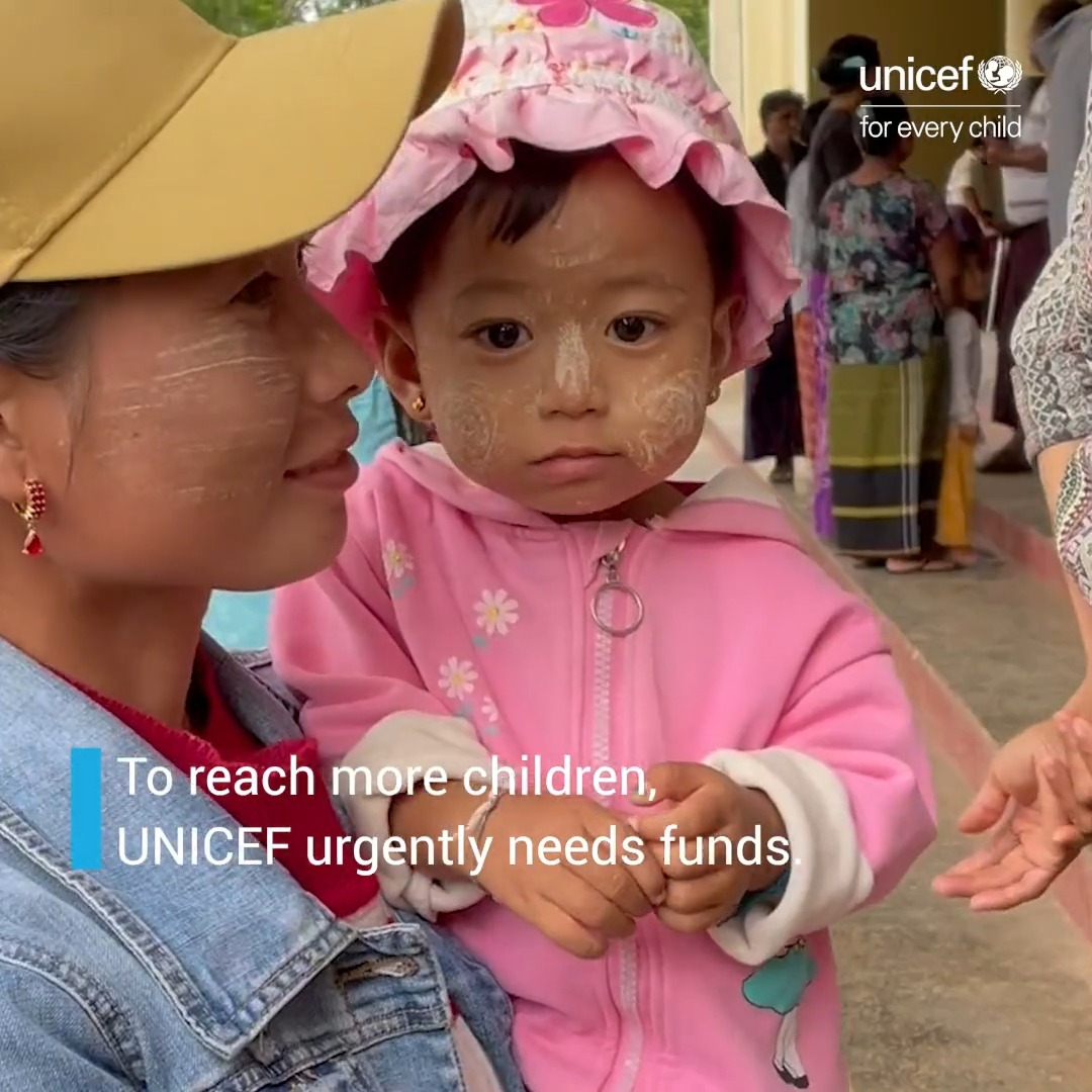 UNICEF UK on Twitter: "RT @UNICEF: Children in Myanmar have some of the highest humanitarian ...