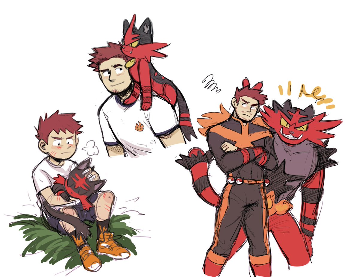 skippy🌈 on Twitter: "pokemon au #endhawks https://t.co/Dg3vhzzlbr" / Twitter