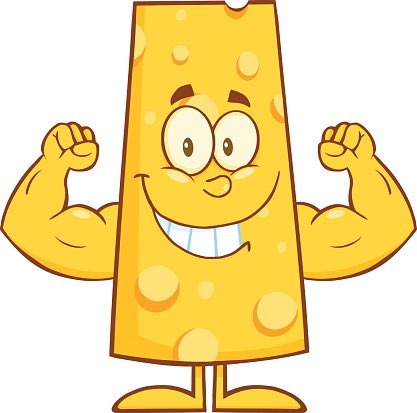 Shredded Cheese Cartoon