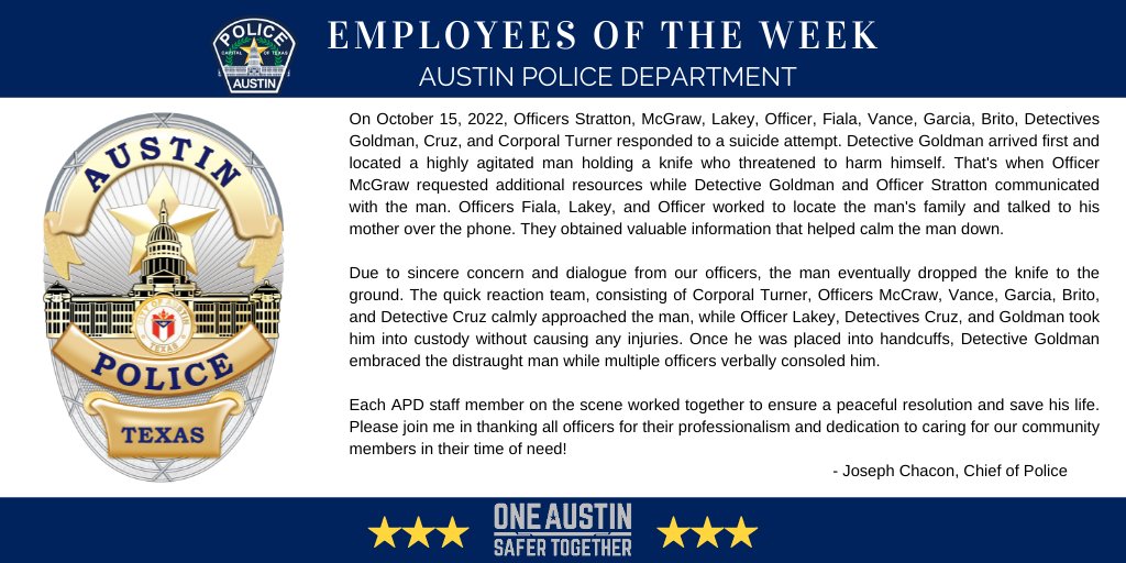 Austin Police Department On Twitter Officers Stratton Mcgraw Lakey